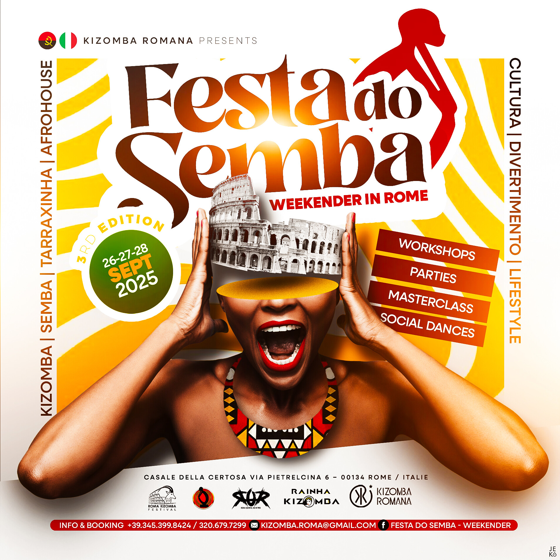 Join Festa do Semba Jubilee Roma 2025 Celebration