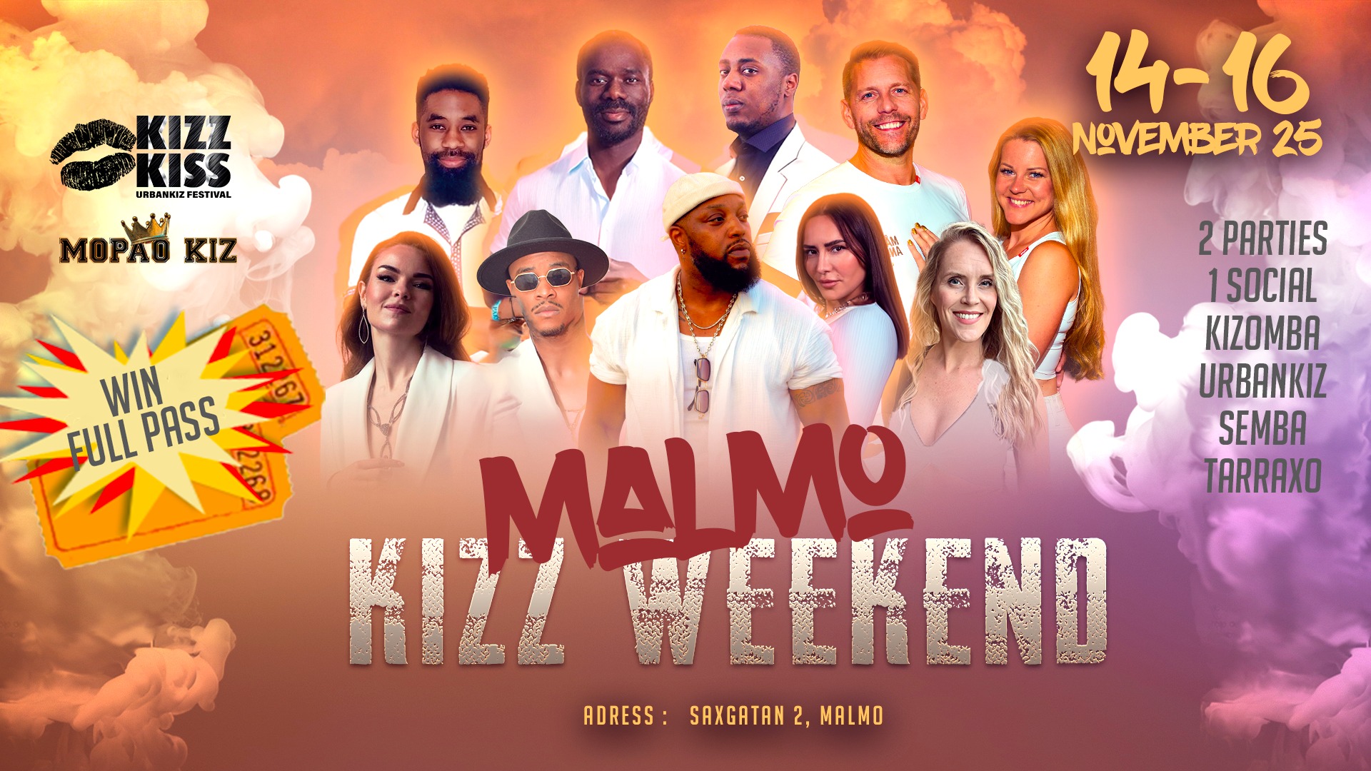 Join Malmö Kizz Weekend for Dance and Fun